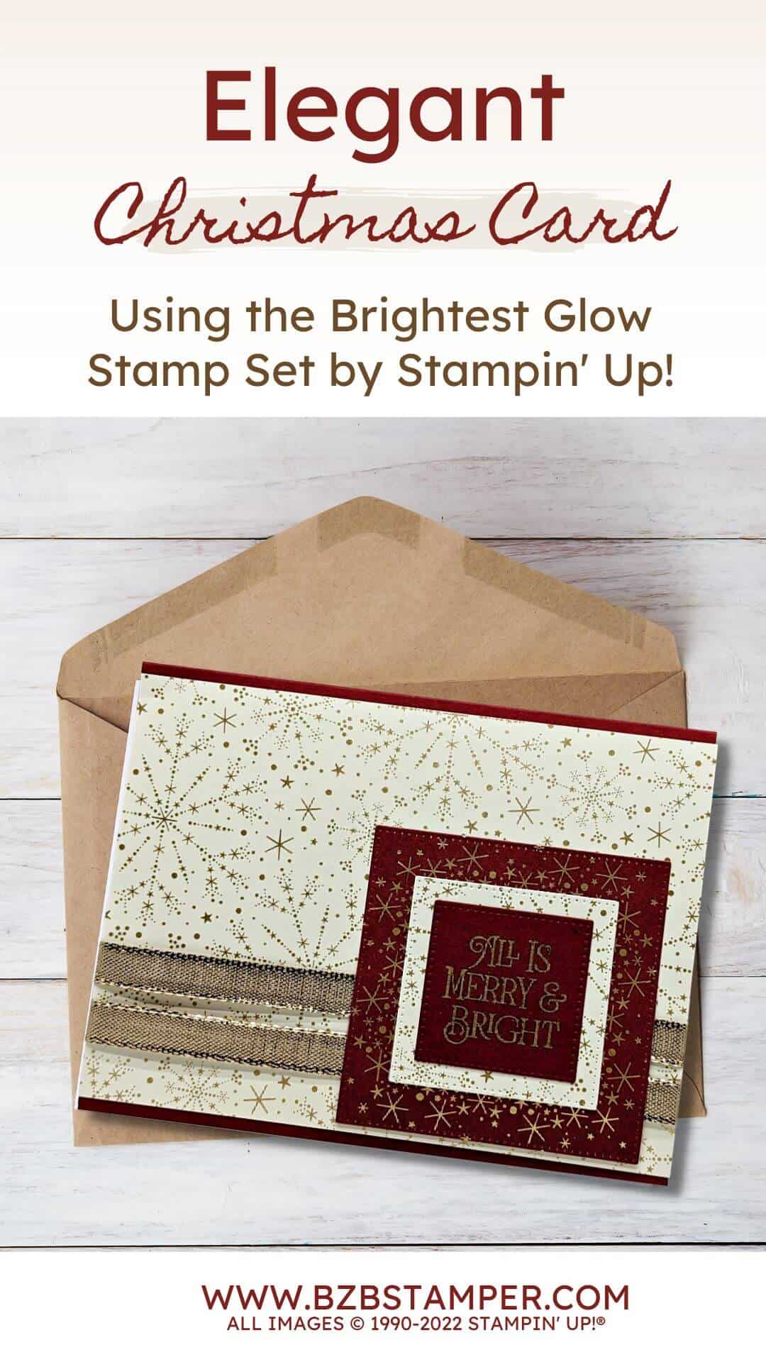 Elegant Brightest Glow Stamp Set - Barb Brimhall, The BZBStamper