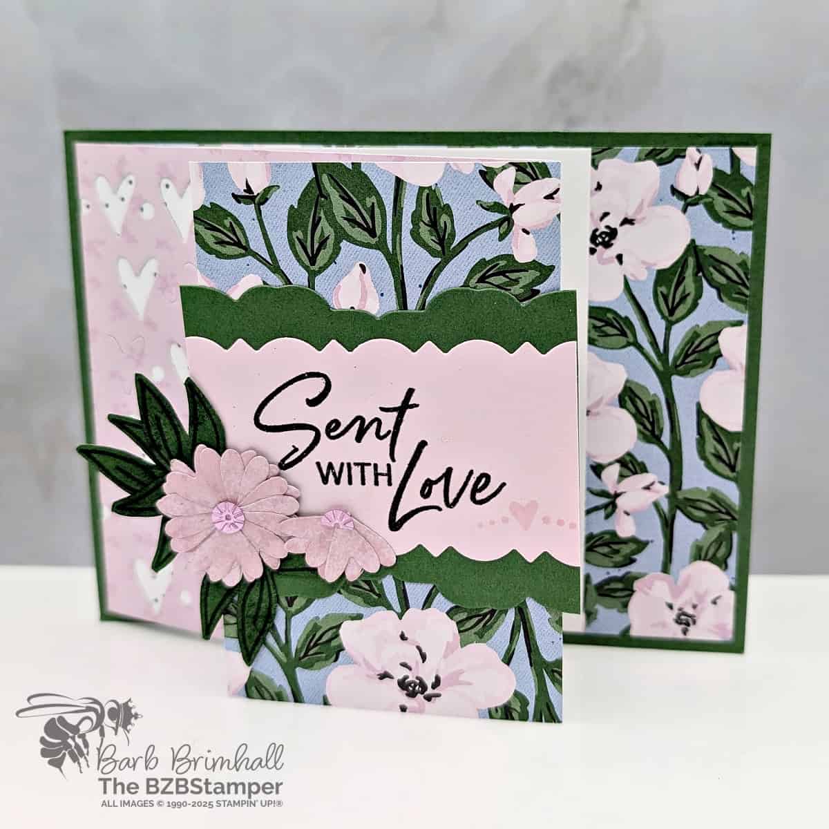 3 Cards using the Fancy Borders Bundle - Barb Brimhall, The BZBStamper